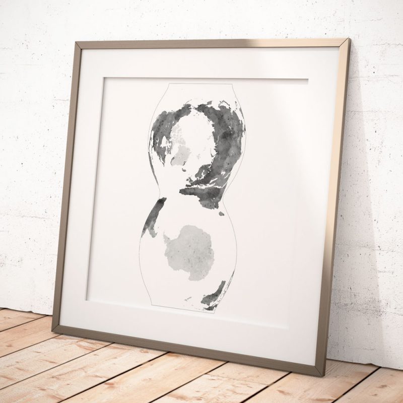 Projection de Cassini | Ori Illustration